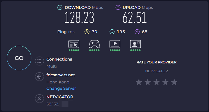 【测机】AcckCloud的HKNAT-ONE(半周年限定)测试存档